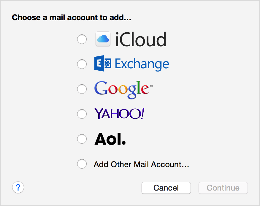 Setup New Email Account In Mac Mail Knowledgebase Yeahhost Sdn Bhd